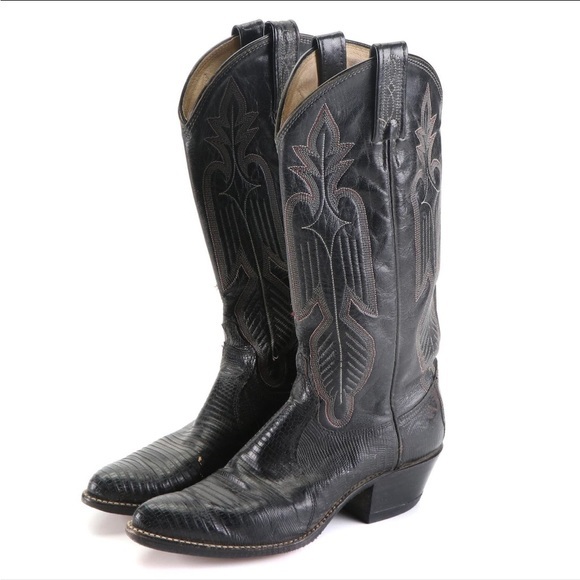 Dan Post | Shoes | Dan Post Western 40 Boots In Leather And Lizard Skin ...
